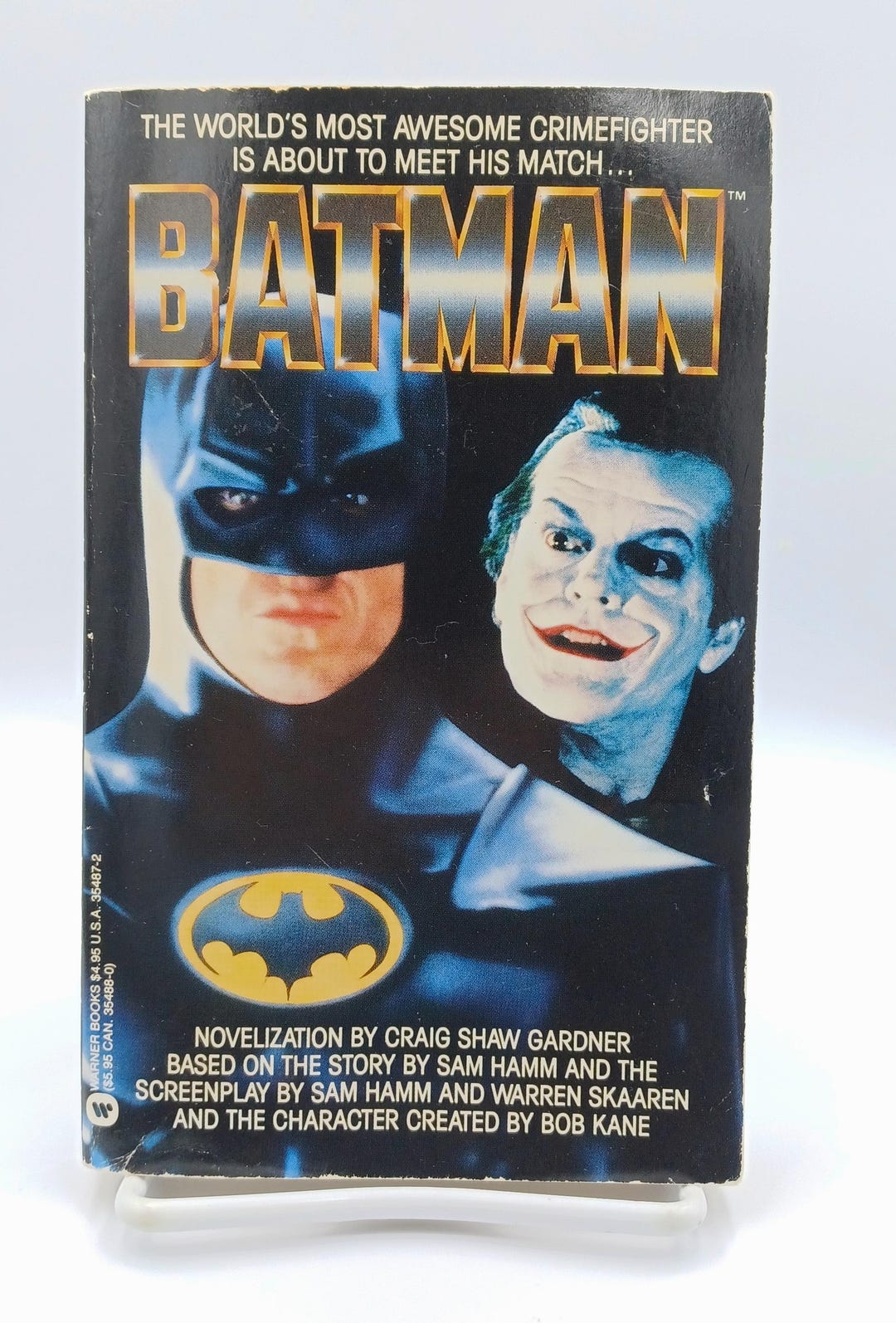 Batman (1989) Craig Shaw Gardner, Vintage Fiction Paperback Book, ISBN ...