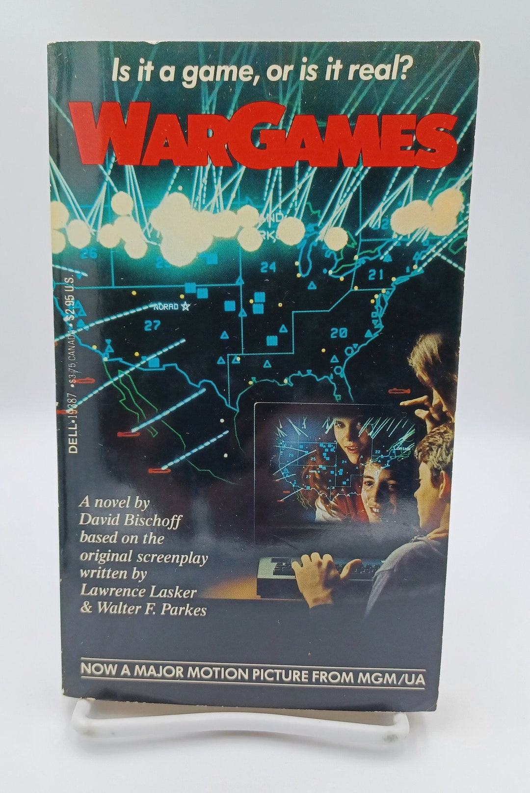 Wargames 1983 David Bischoff, Vintage Novelization Paperback Fiction - Etsy