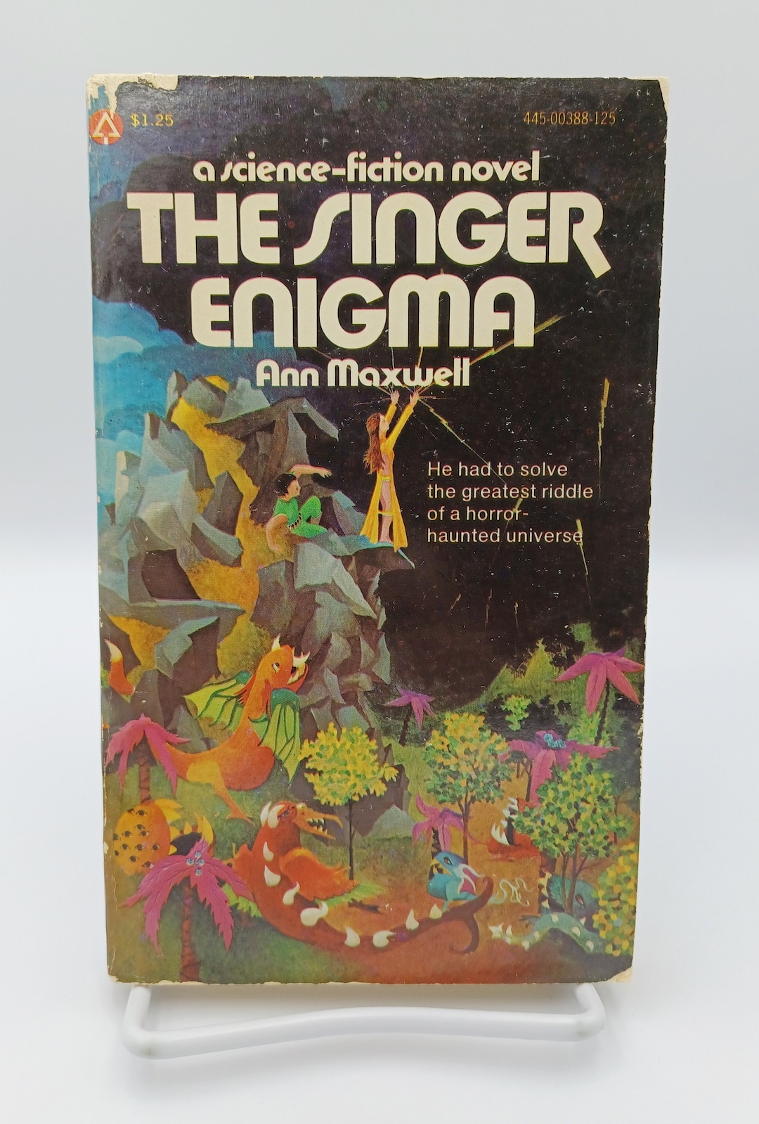The Singer Enigma 1976 Ann Maxwell, Vintage Science Fiction Paperback ...