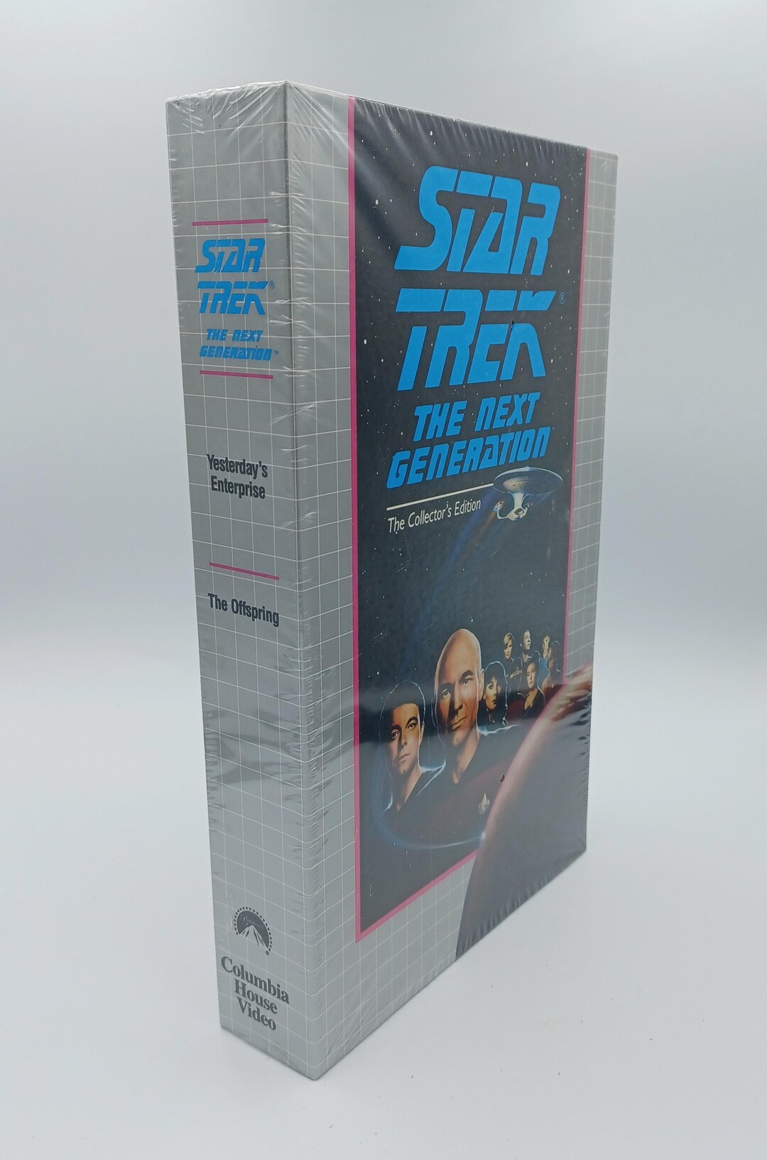 Star Trek: TNG VHS Yesterday's Enterprise / the Offspring factory ...