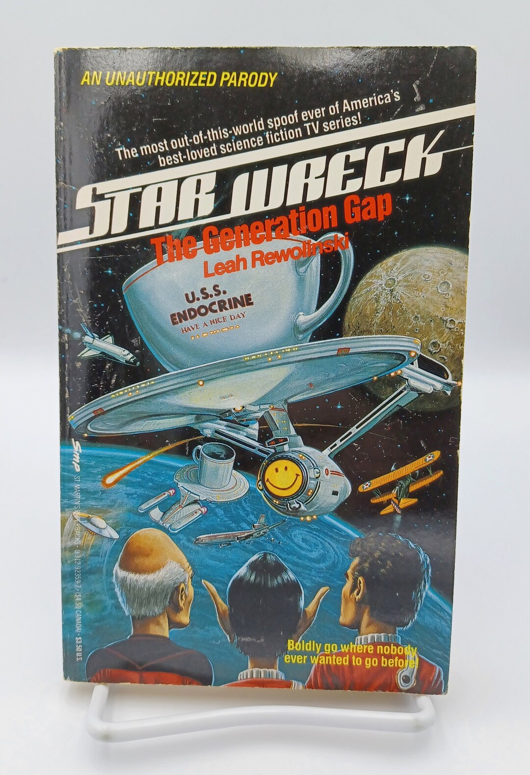 Star Wreck 1990 Leah Rewolinski, Vintage Star Trek Tie in Parody ...