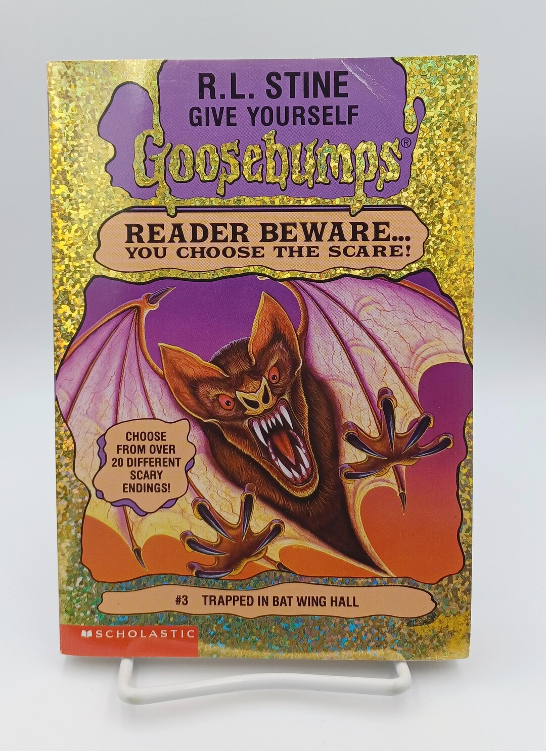 Give Yourself Goosebumps #3: Trapped in Bat Wing Hall (1995) R. L ...