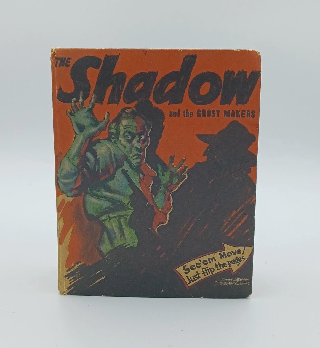 The Shadow and the Ghost Makers (1942) Maxwell Grant, Whitman BLB 1495 ...