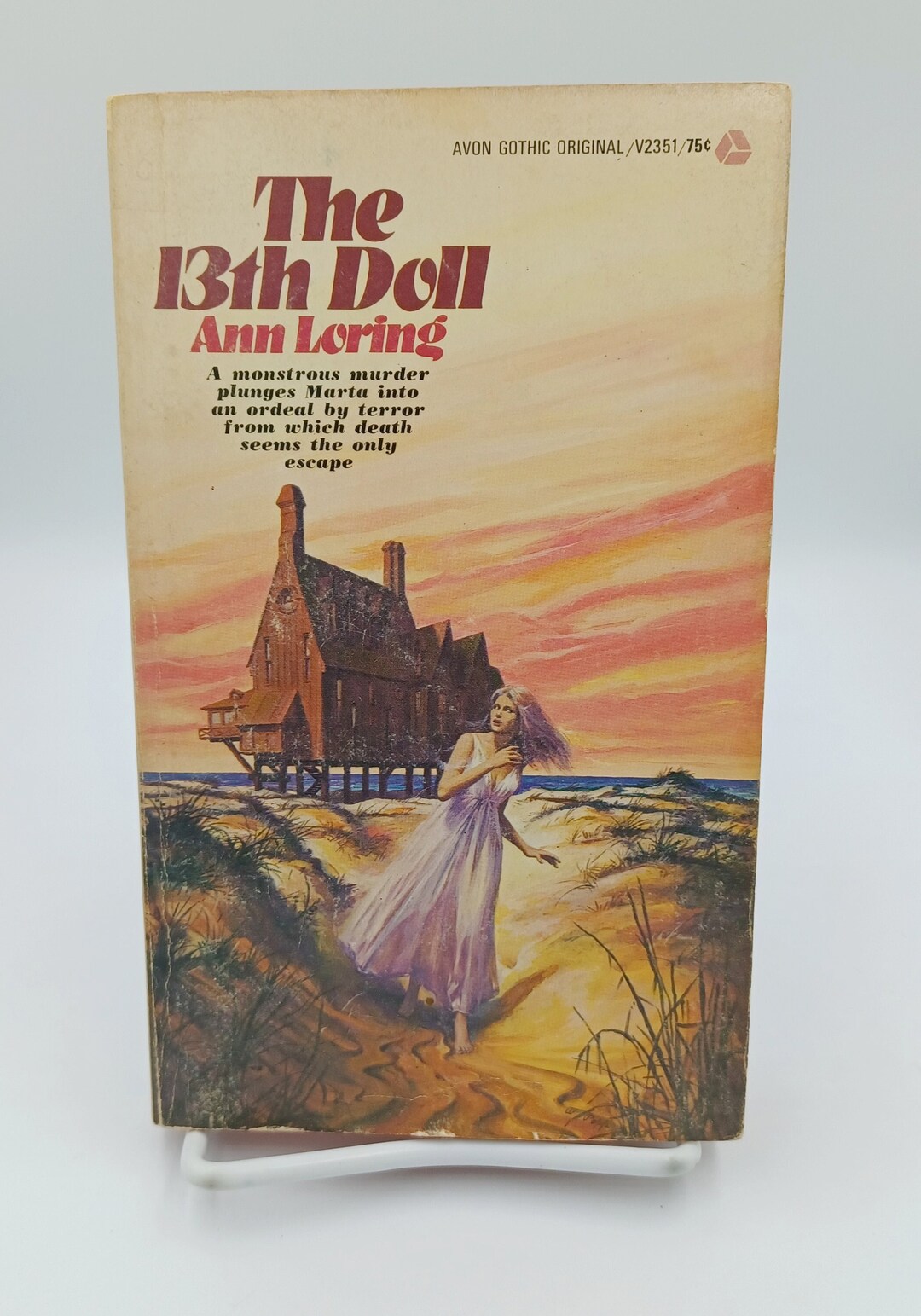 The 13th Doll 1973 Ann Loring, Vintage Gothic Paperback Fiction - Etsy