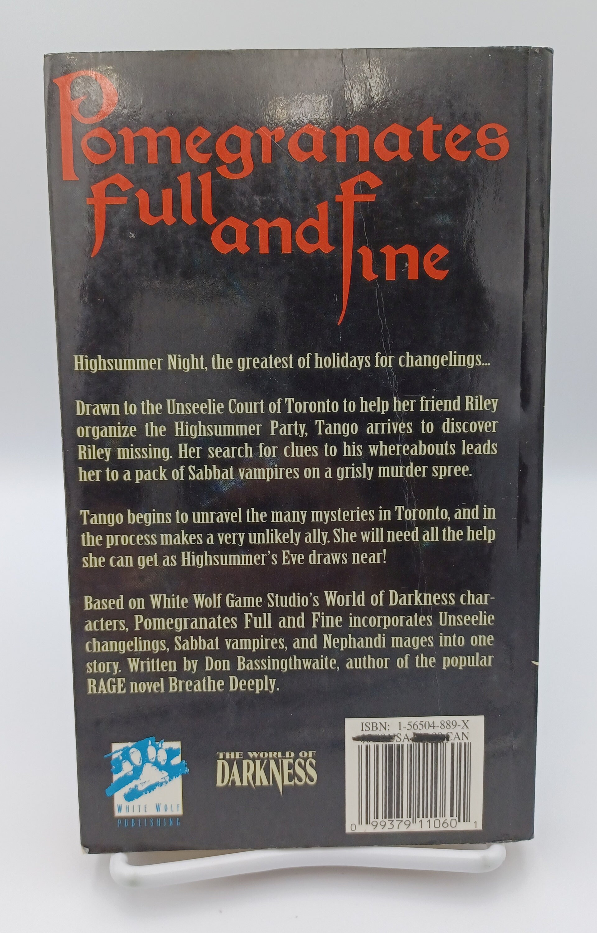 Pomegranates Full and Fine (1995) Don Bassingthwaite, Vintage White ...