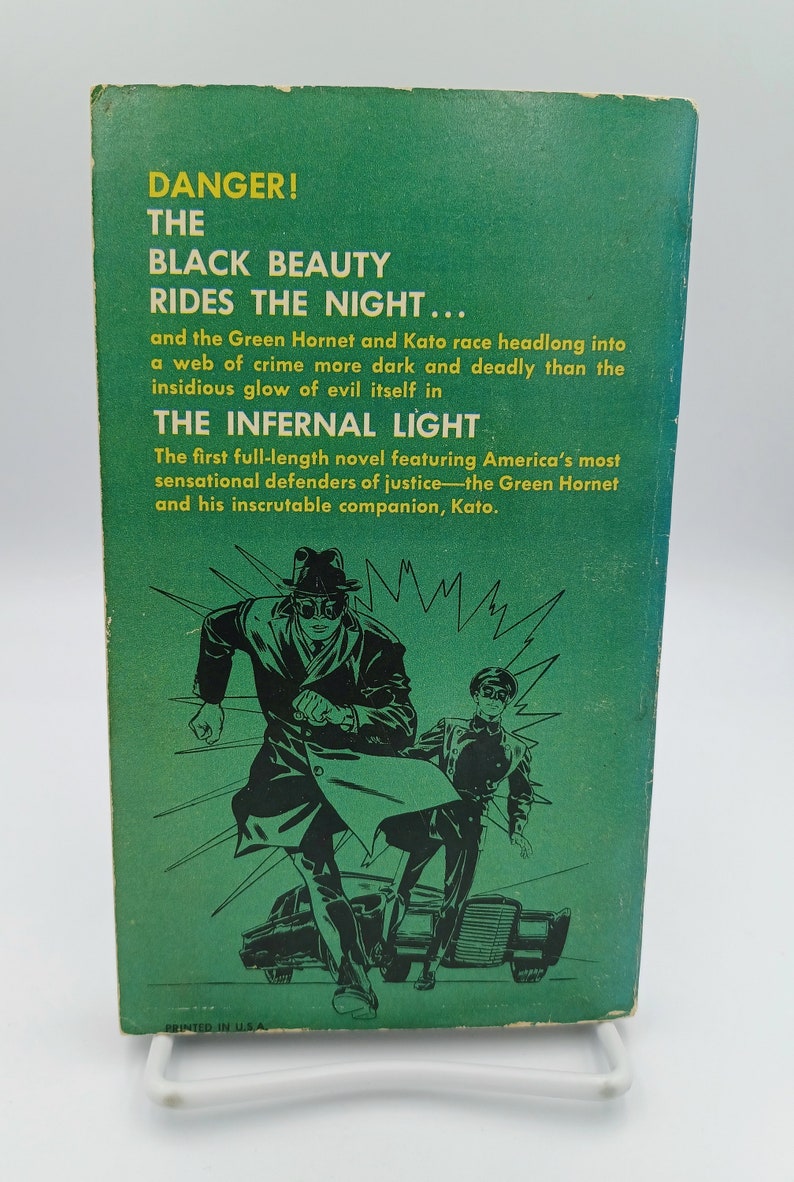 Green Hornet in the Infernal Light 1966 Ed Friend, Vintage TV Tie-in ...