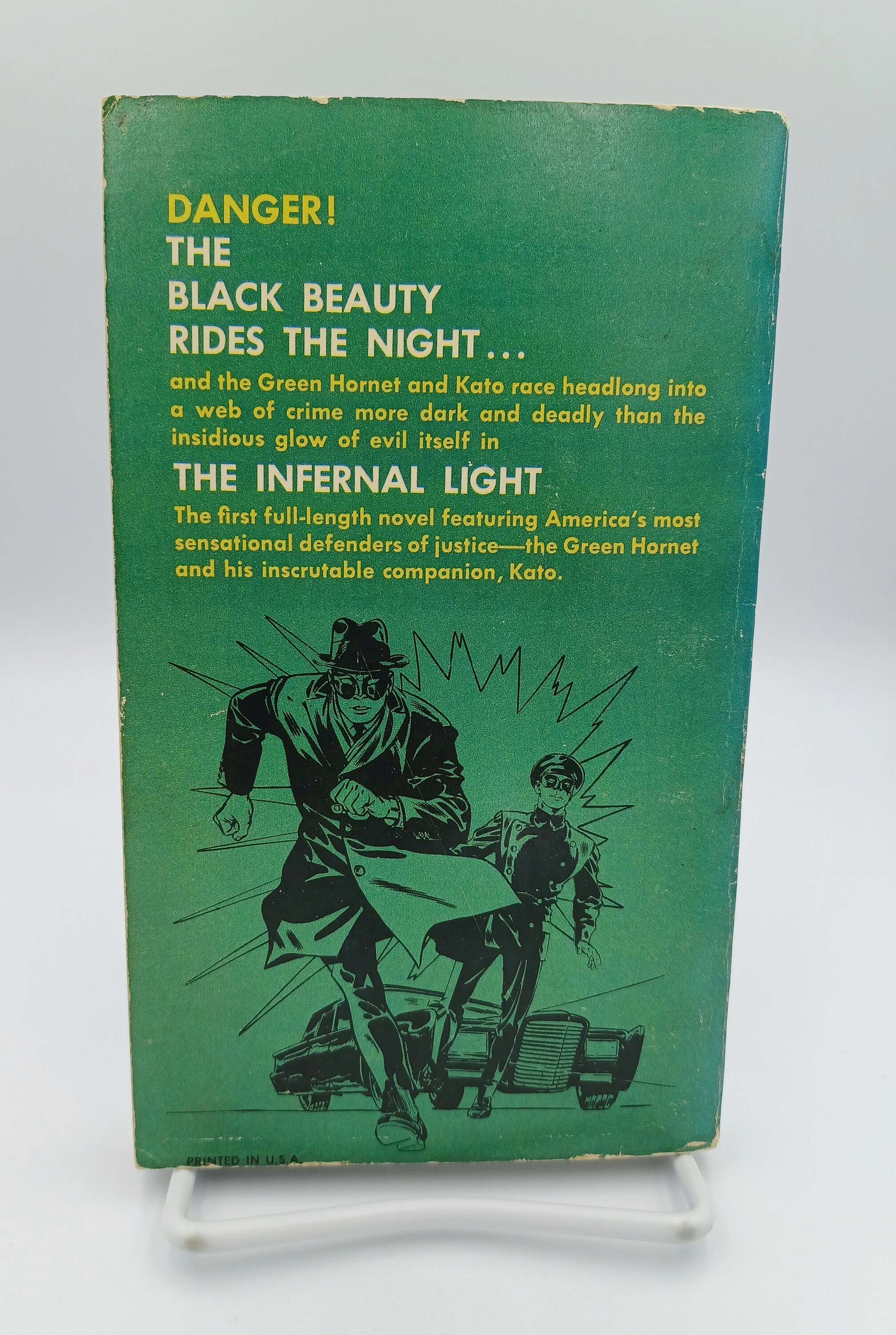 Green Hornet in the Infernal Light 1966 Ed Friend, Vintage TV Tie-in ...