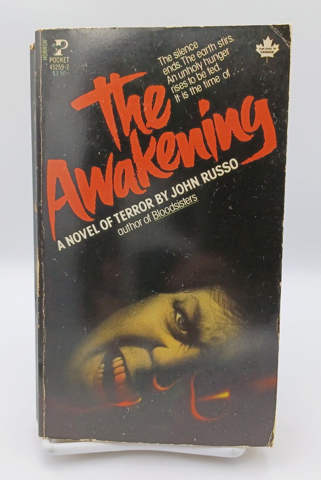The Awakening 1983 John Russo Vintage Horror Paperback - Etsy