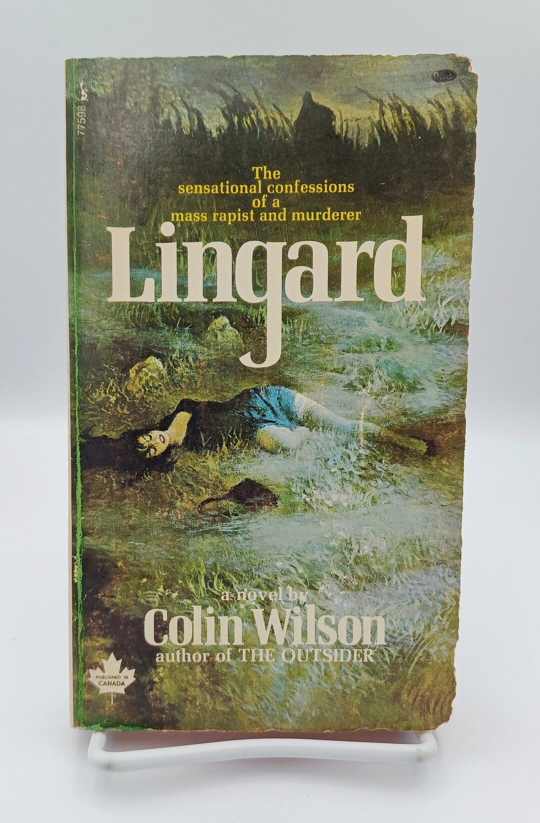 Lingard (1972) Colin Wilson, Vintage Horror Paperback Fiction - Etsy