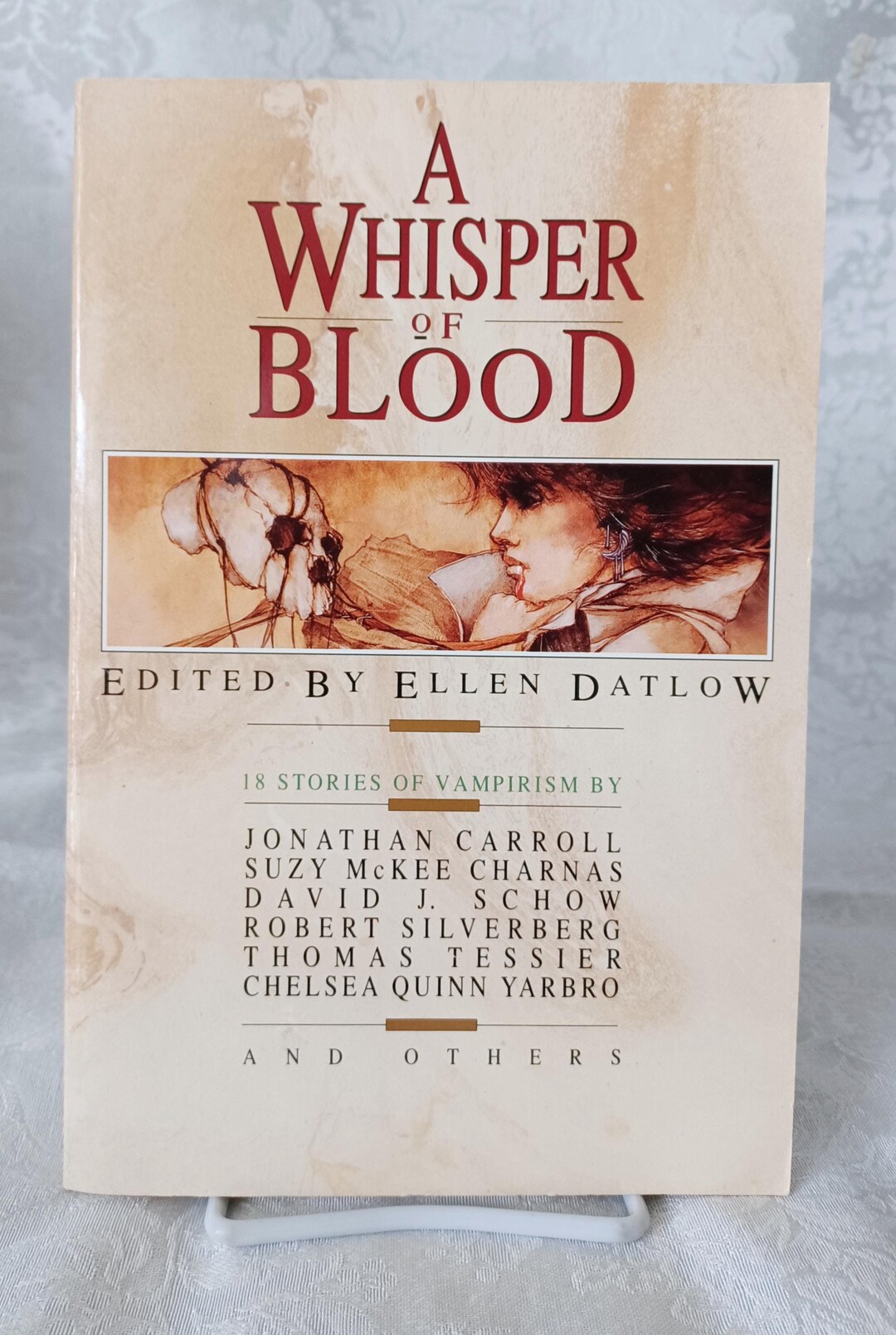 A Whisper of Blood (1991) Ellen Datlow, Vintage Vampire Fiction Anthology TPB - Etsy