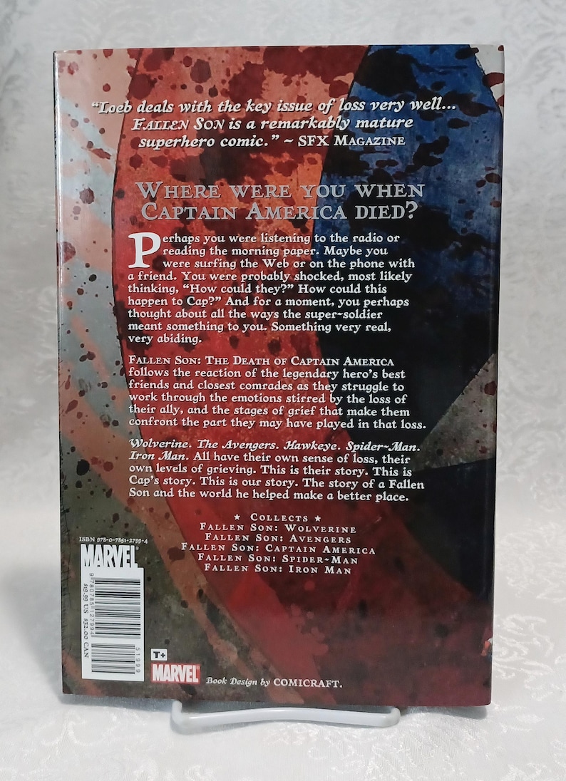 Fallen Son. the Death of Captain America (2007) Jeph Loeb, Vintage ...