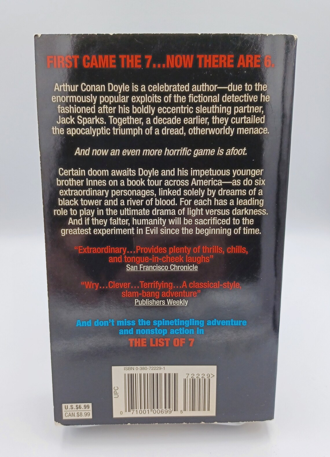 The 6 Messiahs 1996 Mark Frost Vintage Horror Paperback - Etsy