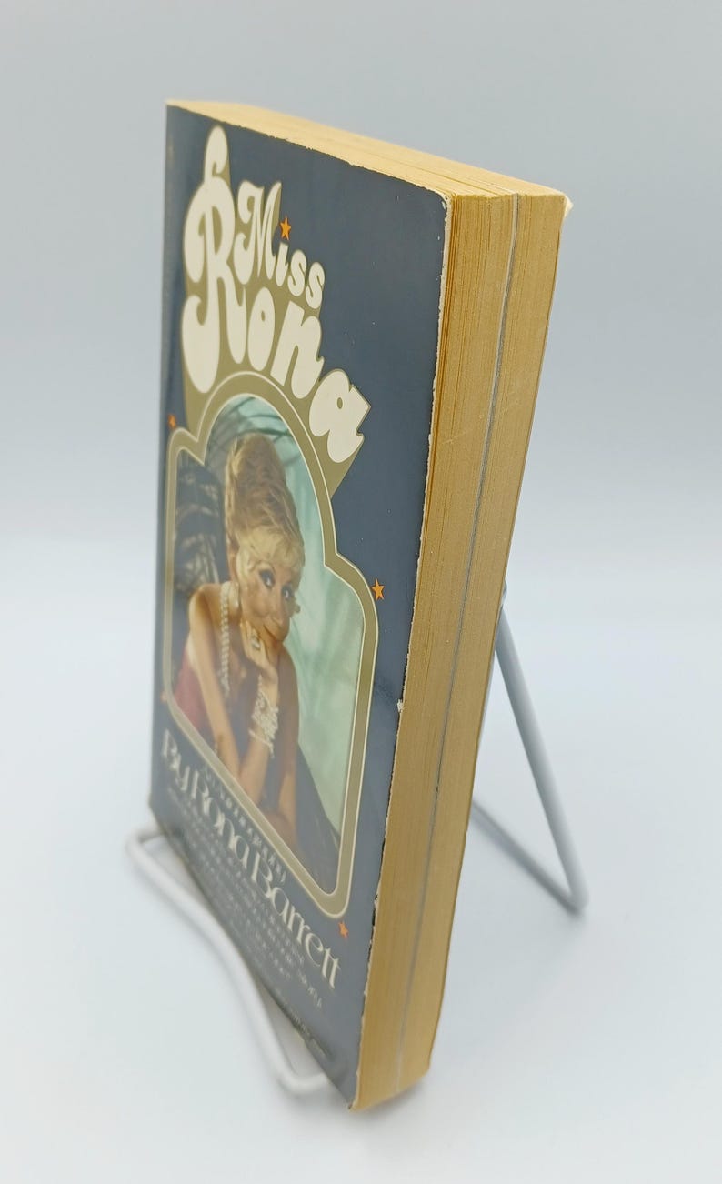 Miss Rona (1975) Rona Barrett, Vintage Nonfiction Paperback Book USA - Etsy