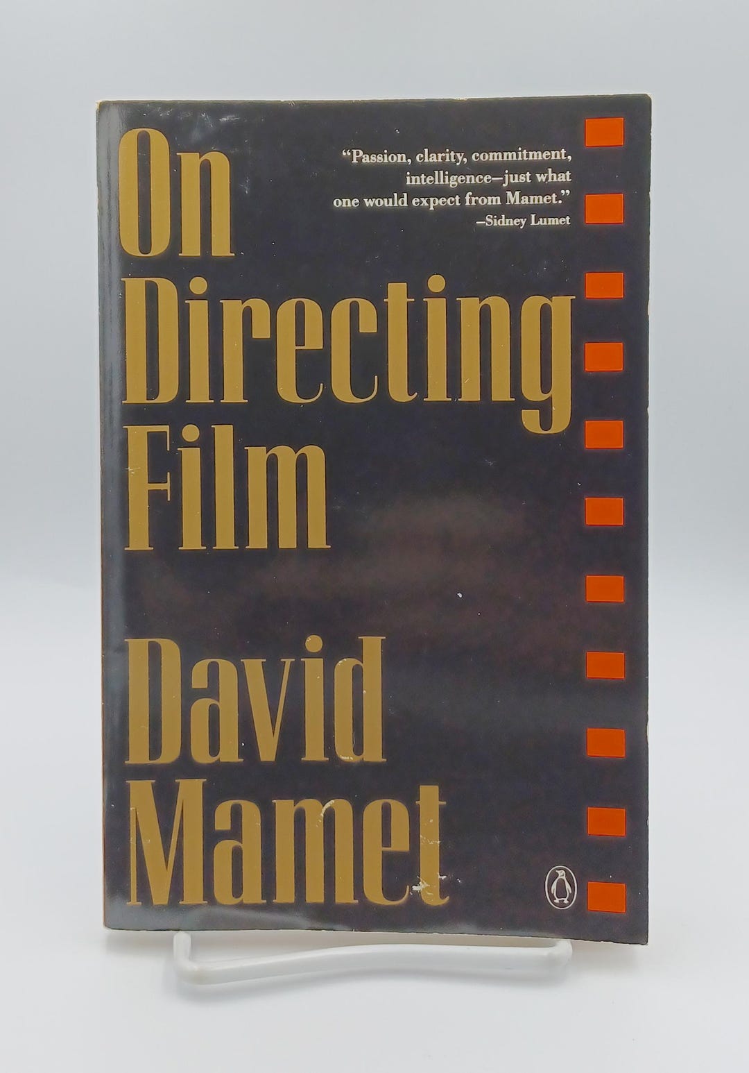 On Directing Film (1991) David Mamet, Vintage Nonfiction Paperback Book ...