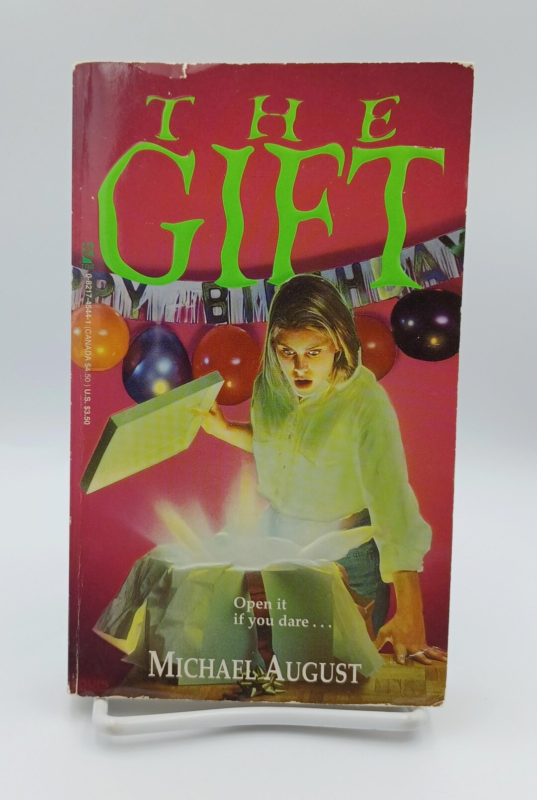 The Gift (1993) Michael August, Vintage Fiction Paperback Book, ISBN ...