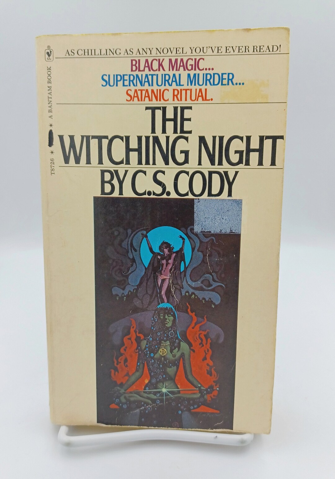 The Witching Night 1974 C. S. Cody, Vintage Horror Paperback Fiction - Etsy