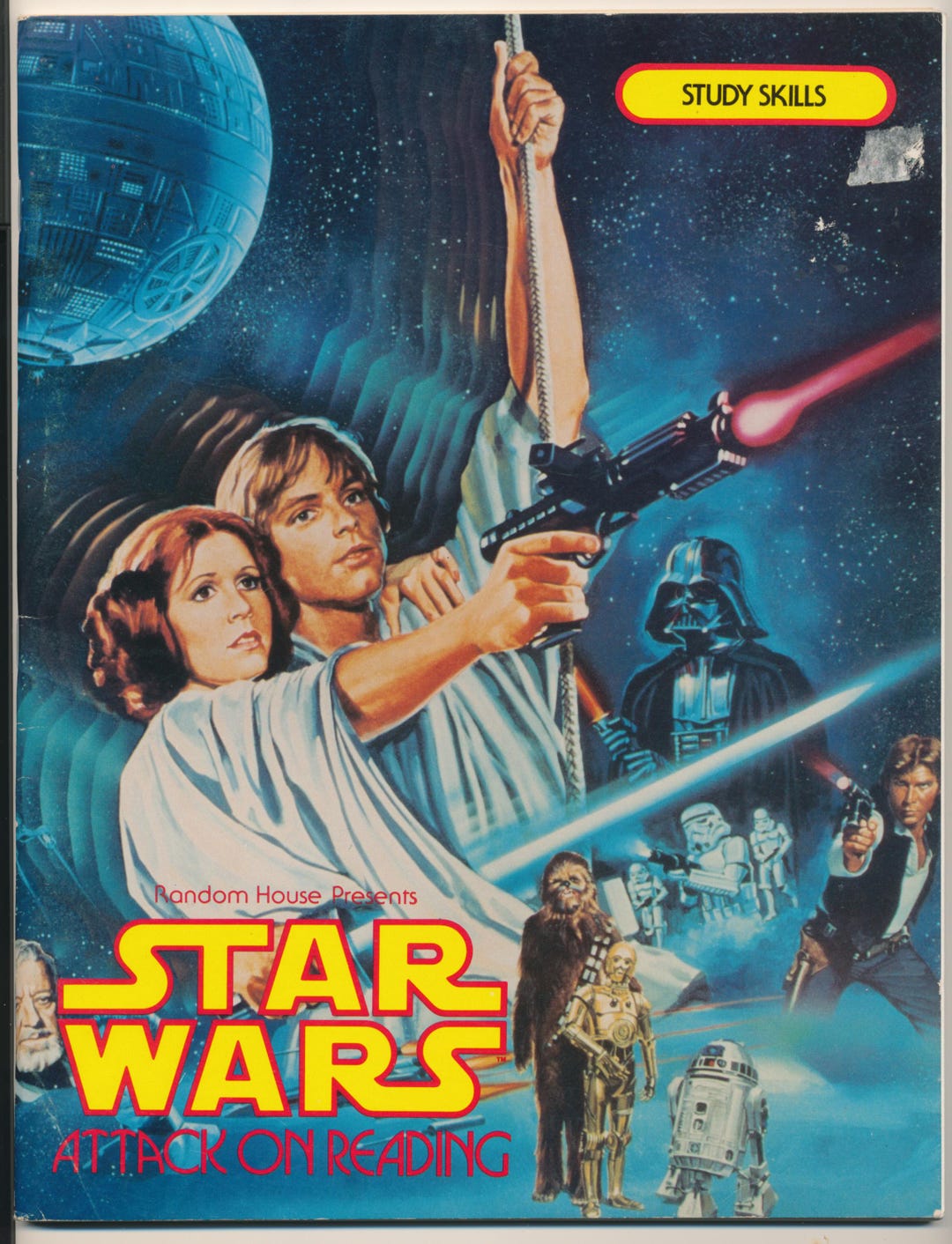 Star Wars Attack on Reading (1980) Study Skills, Vintage Educational ...