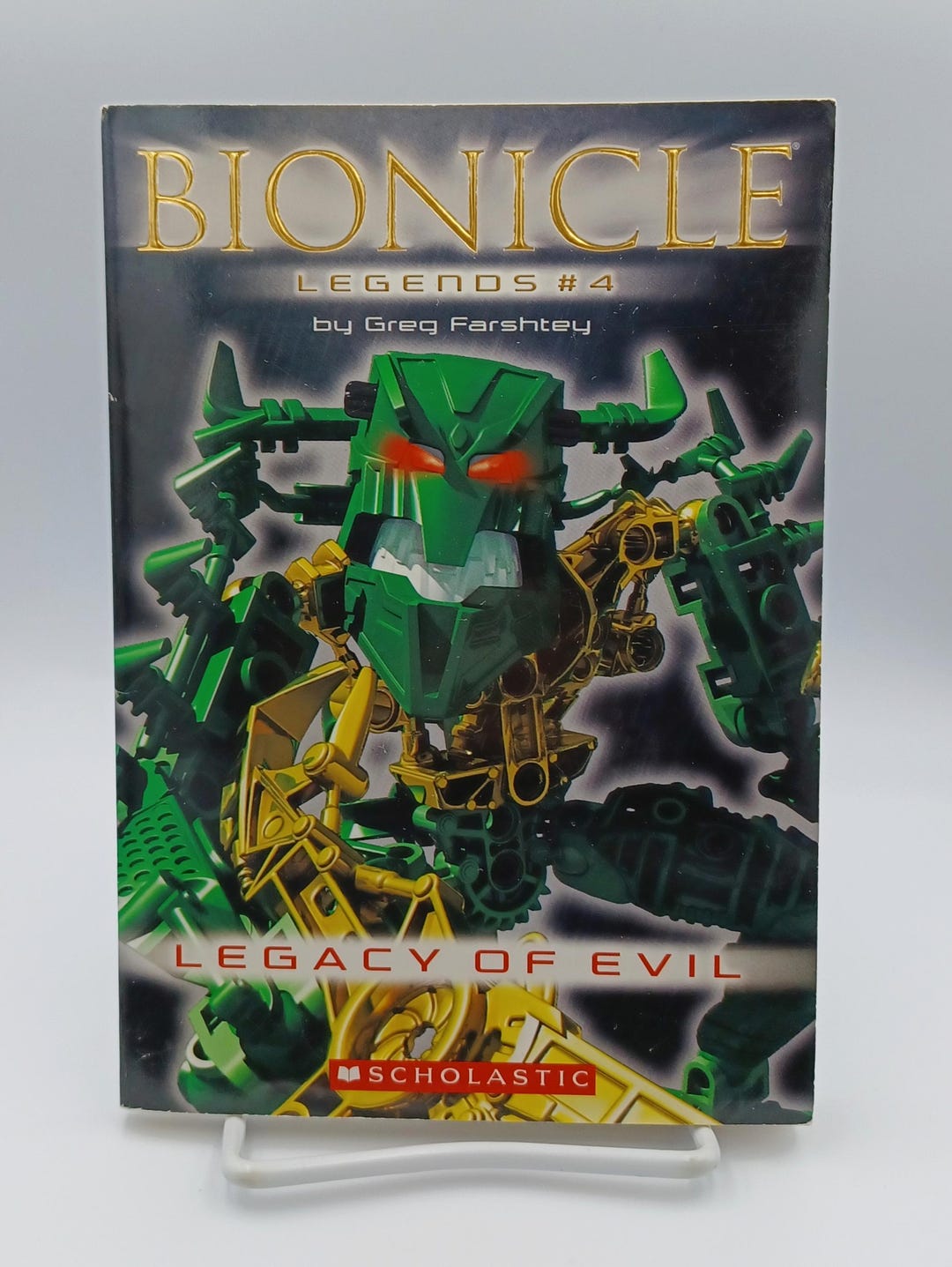 Bionicle Legends #4: Legacy of Evil (2006) Greg Farshtey, Vintage ...