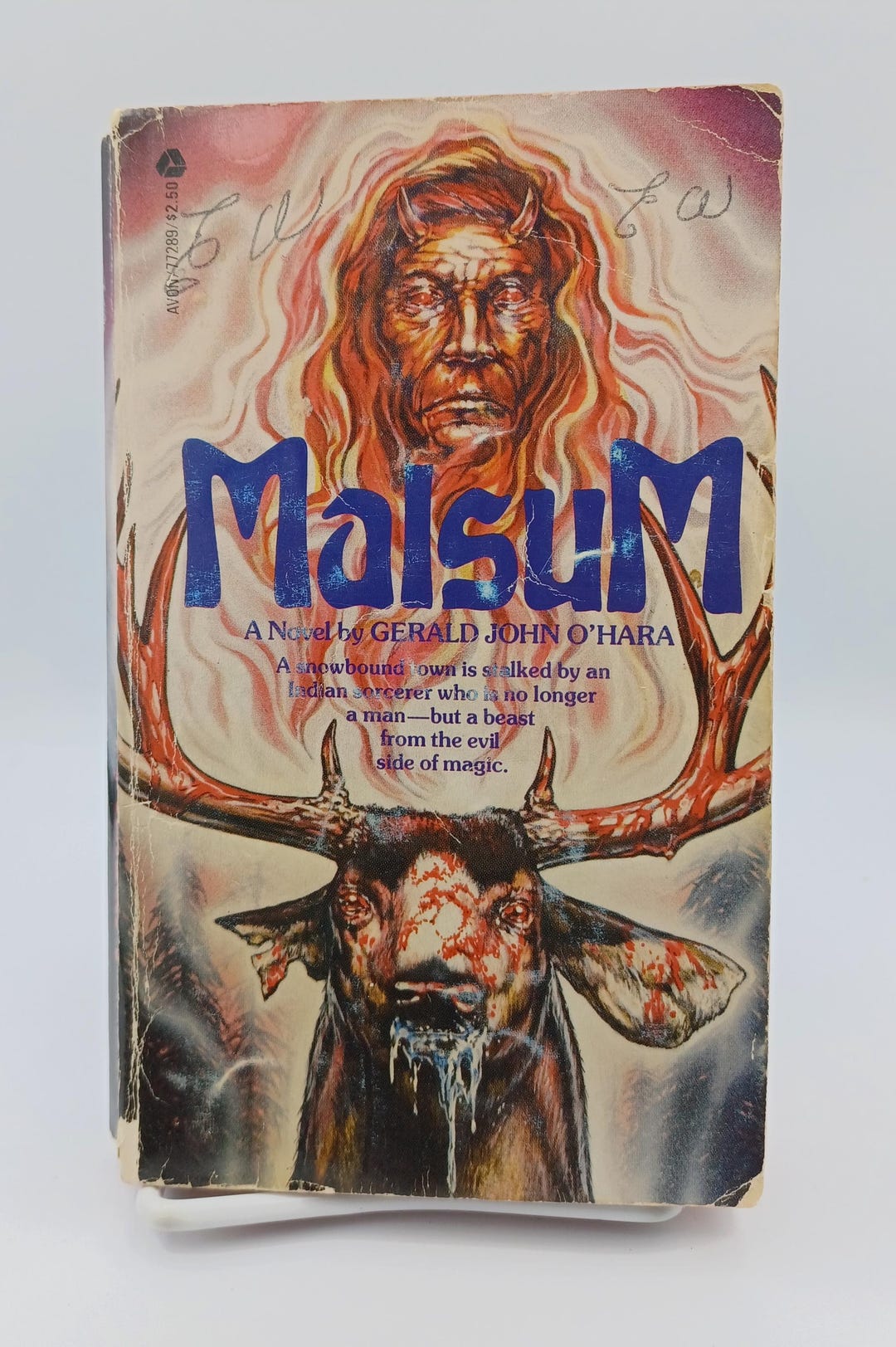 Malsum (1981) Gerald John O'hara, Vintage Fiction Paperback Book ...