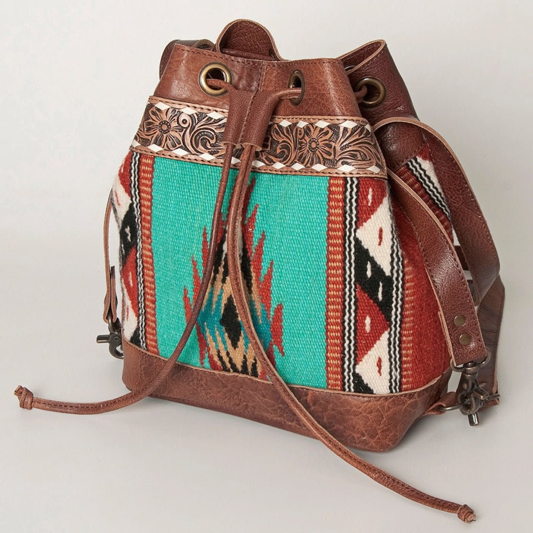 Western Hand Tooled Leather Purse, Concealed Carry Purse, Cowhide Purse ...