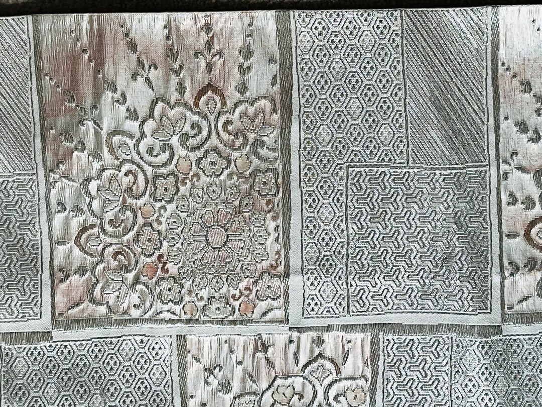 Obi Fabric, 62x30cm, Japanese Obi, Authentic Obi, Silk Fabric, Vintage ...