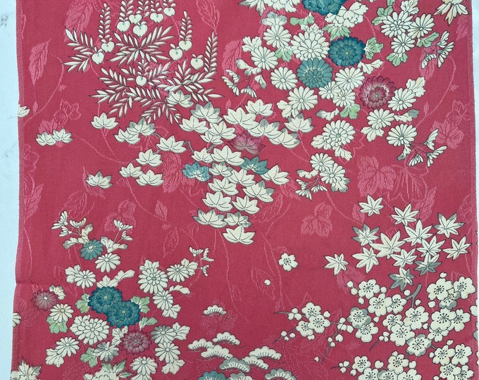 Kimono Fabric, LAST PIECE, 146cm, Silk From a Vintage Authentic ...