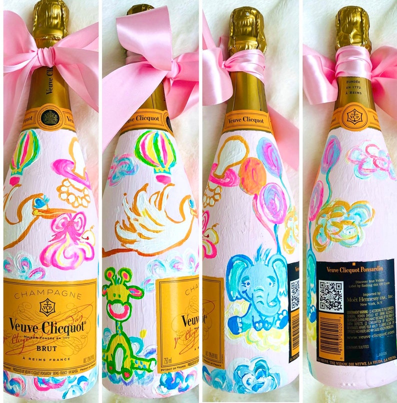 Custom Painted Bottle - Etsy