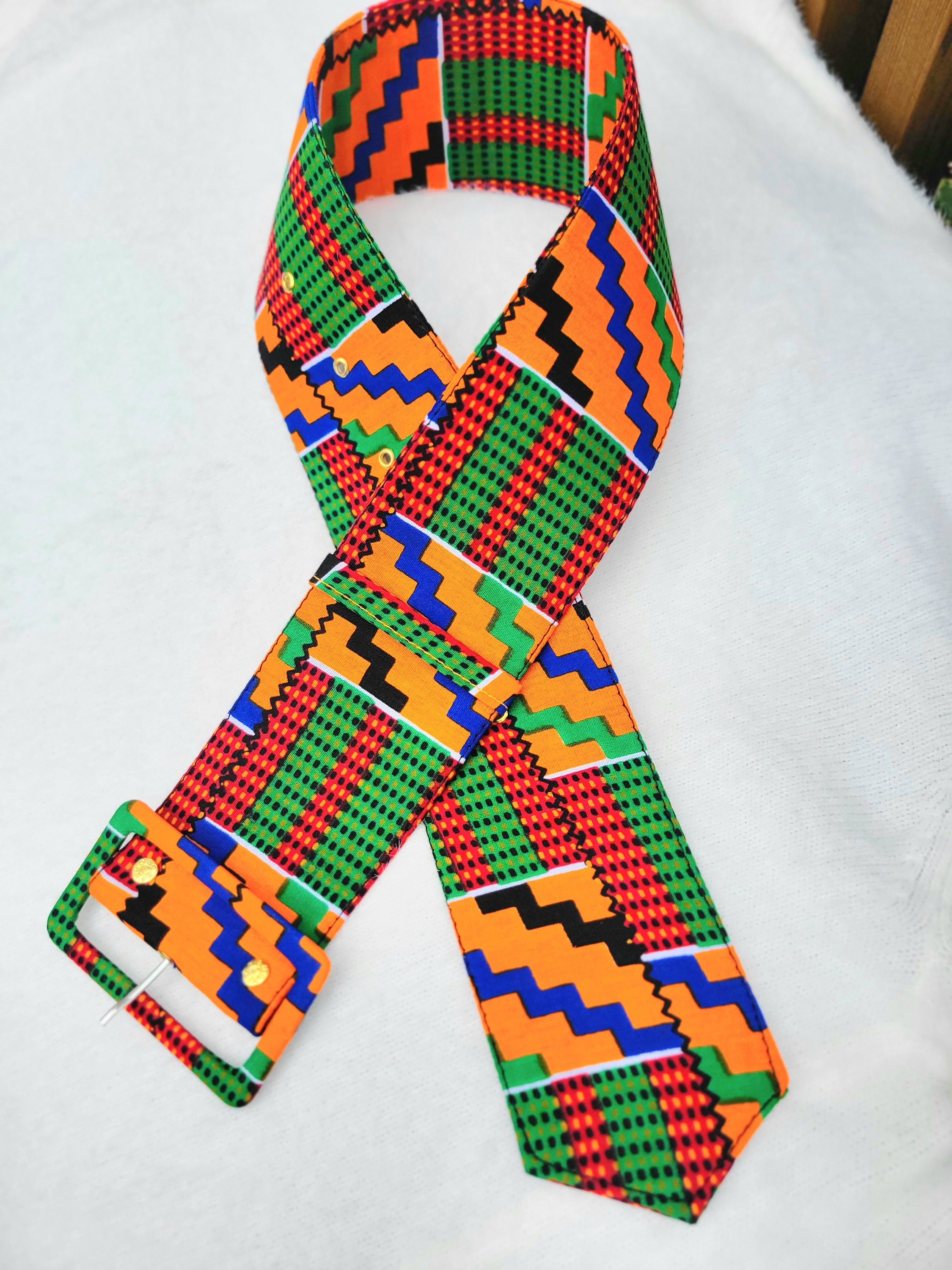 Ladies Kente Belt - Etsy
