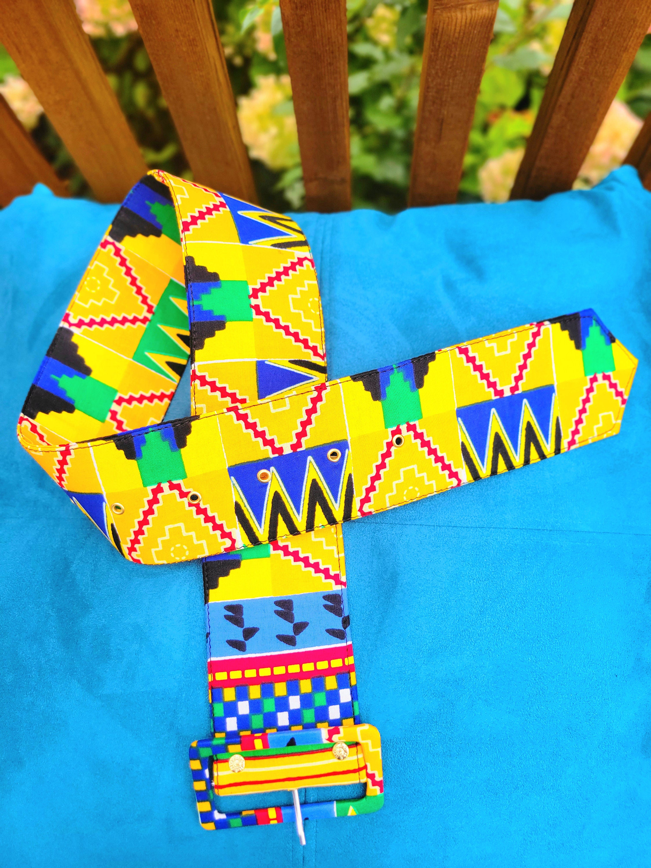 Ladies Kente Belt - Etsy