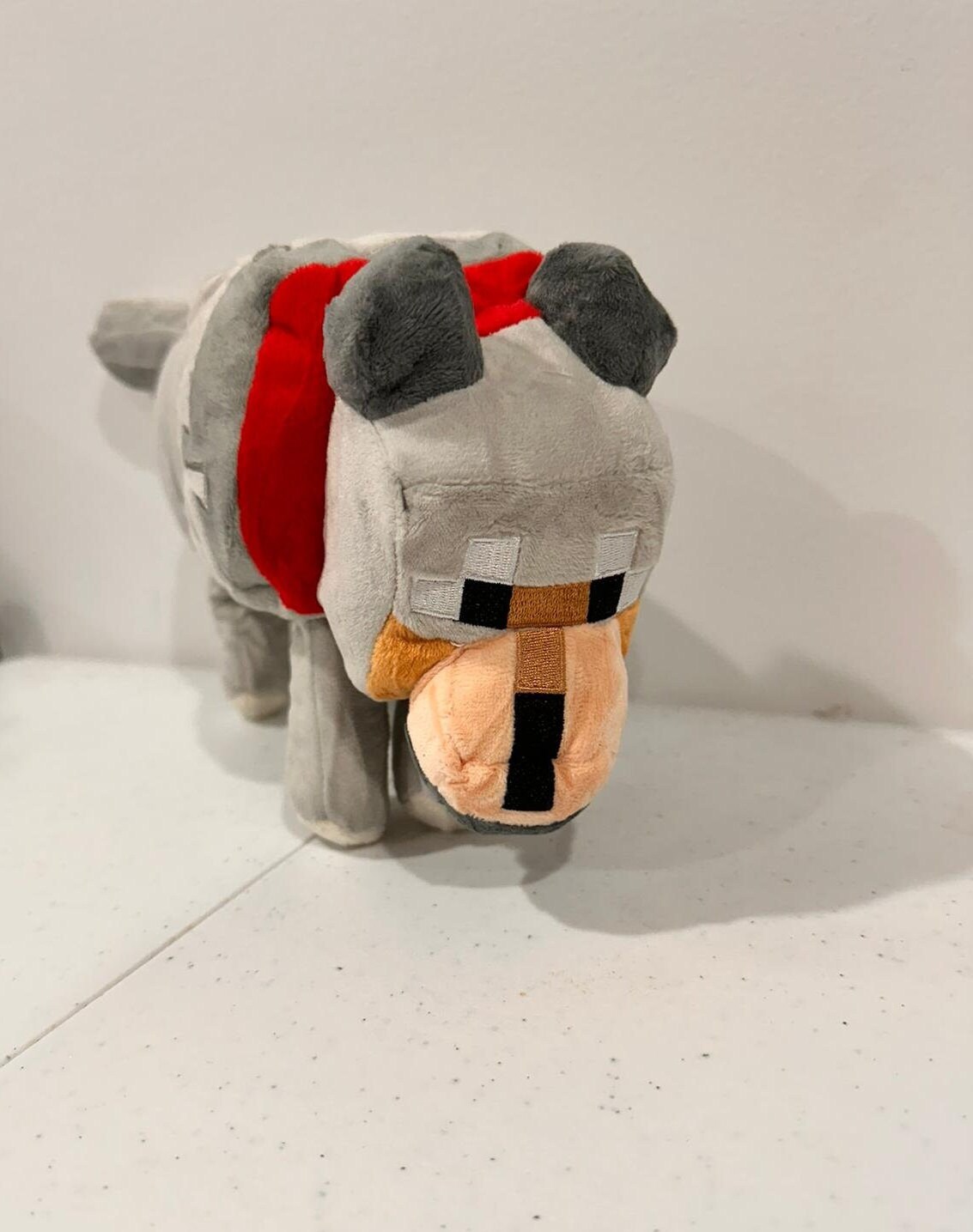 Minecraft Wolf Collectible Plush Toy 14 - Etsy