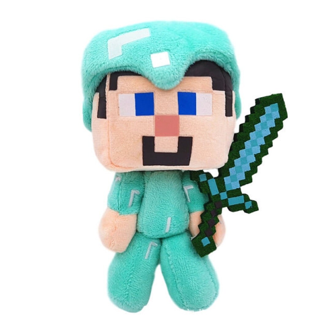Minecraft Steve Collectible Plush Toy - Etsy