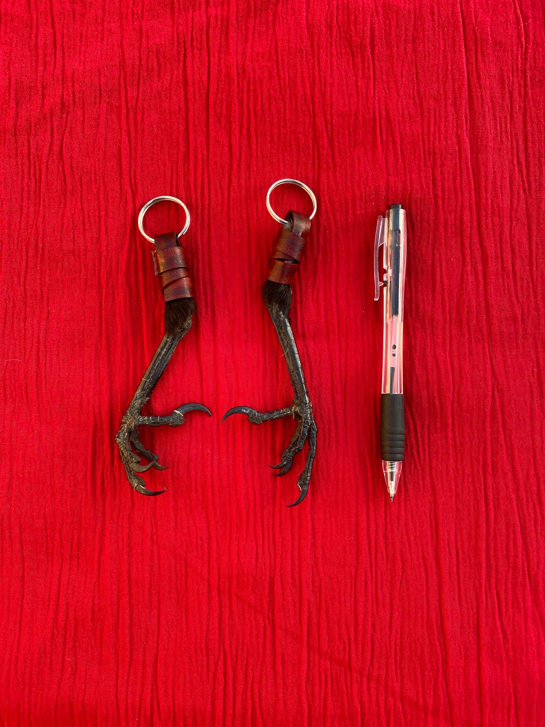 A Crow Foot Key Ring Belt Jewellery - Etsy