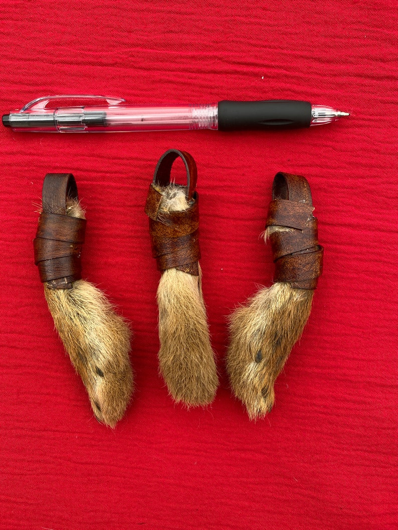 Single Rabbit Foot lucky - Etsy UK