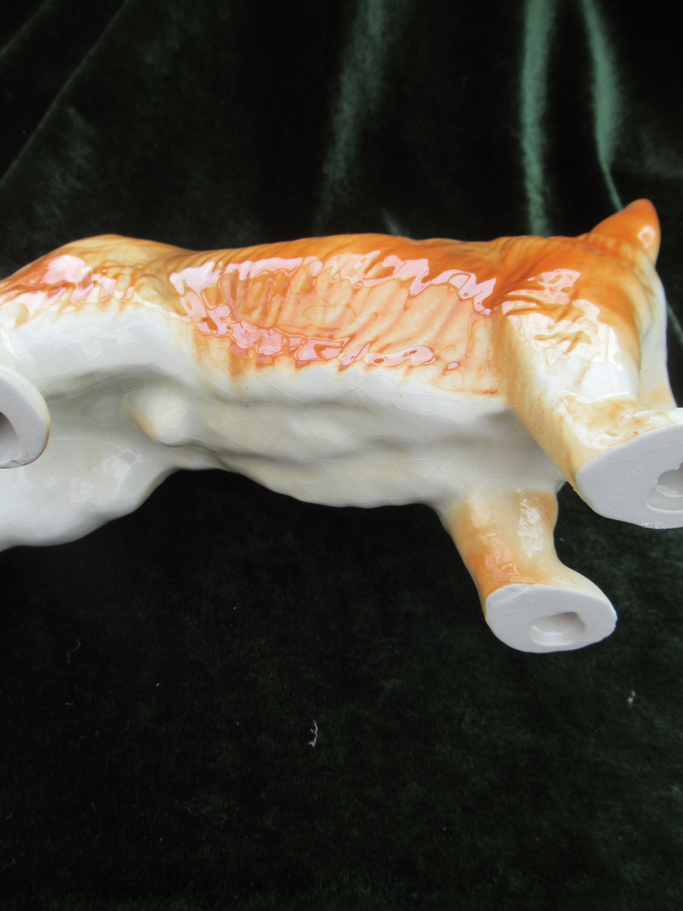Vintage Welsh Corgi Dog Figurine by Nelson Pottery Staffordshire 1960's ...