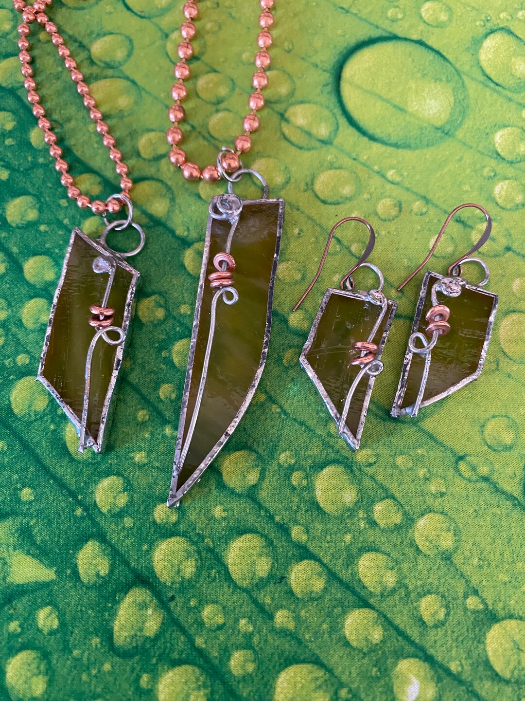 Stan Glass Jewelry - Etsy