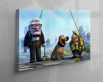 Up Movie 3d Canvas - Etsy