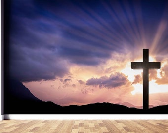 Christian Wall Mural - Etsy