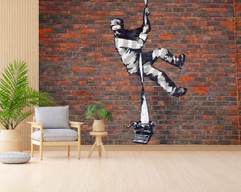 Banksy Reading Prison - Etsy