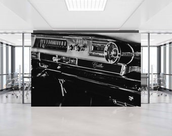 Old Car Wall Mural - Etsy