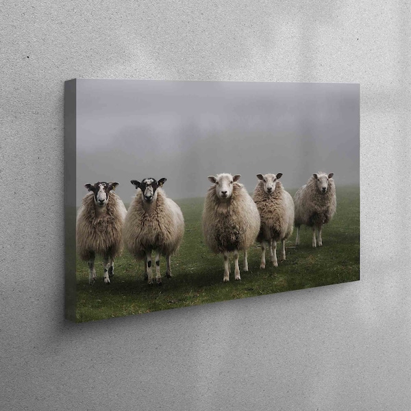Sheep Wall Art - Etsy