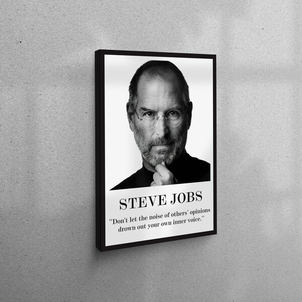 Steve Jobs Poster - Etsy