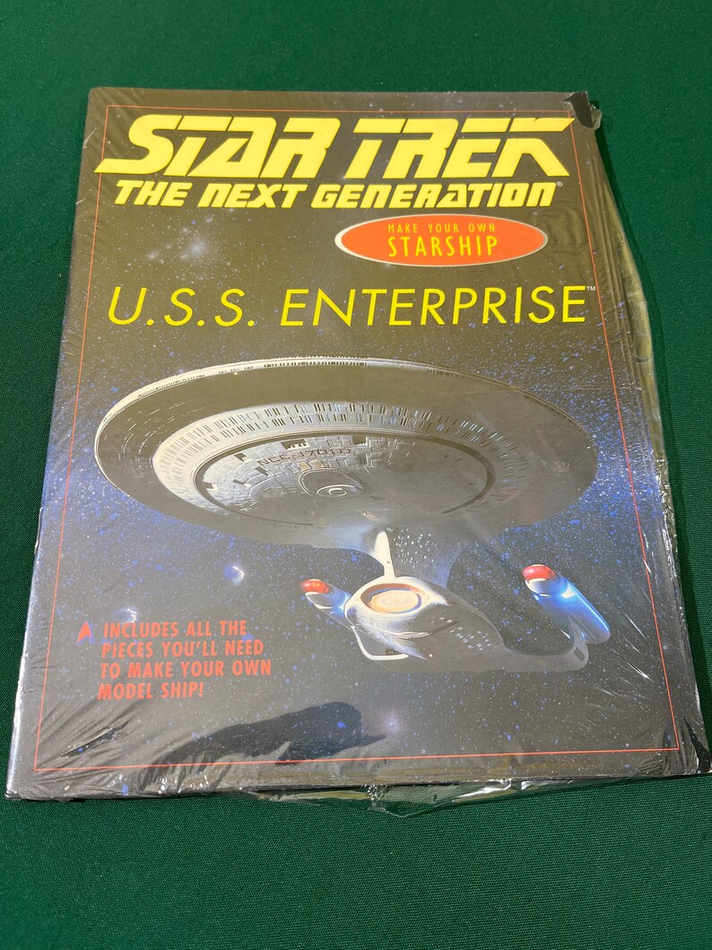 Star Trek Paper Models USS Enterprise & Klingon Cruiser - Etsy