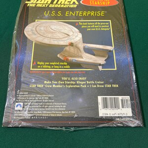 Star Trek Paper Models USS Enterprise & Klingon Cruiser - Etsy