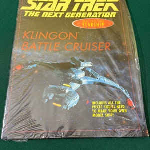 Star Trek Paper Models USS Enterprise & Klingon Cruiser - Etsy