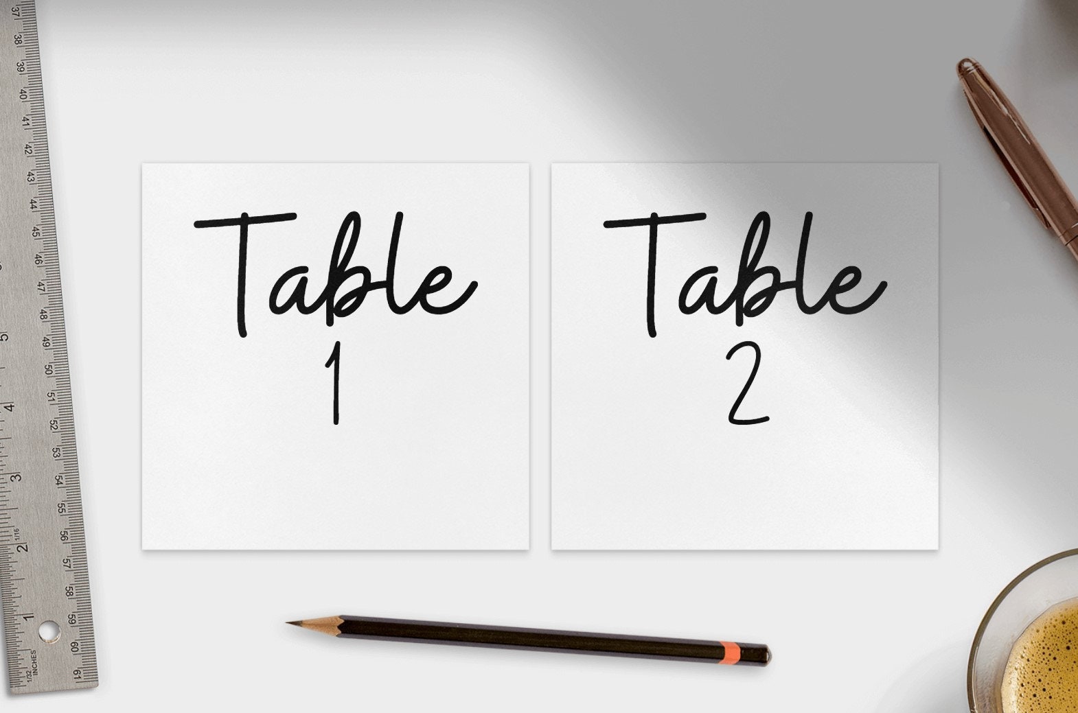 Wedding / Event Table Numbers - Etsy