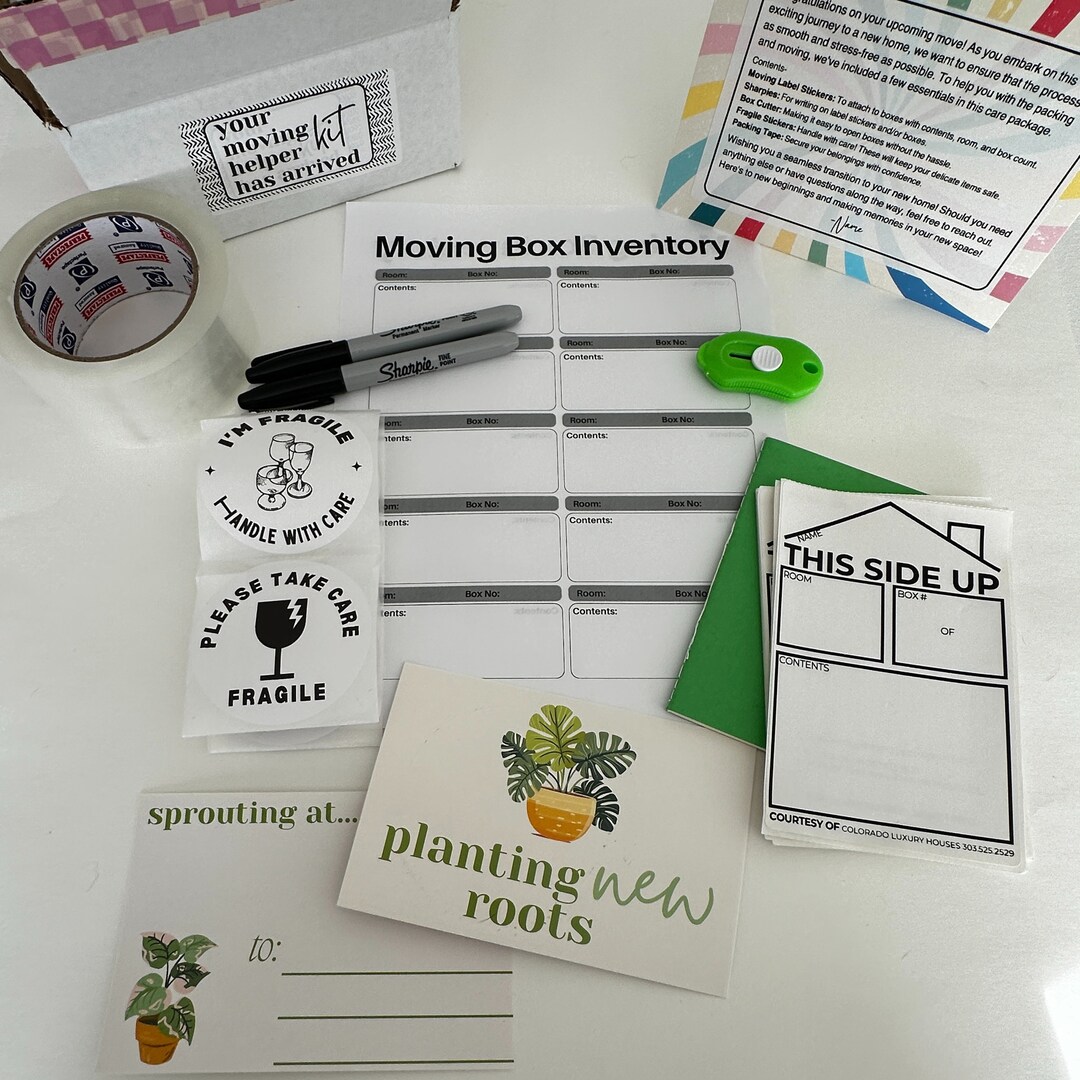 Moving Helper Kit for Real Estate Gifts L Realtor Marketing L Buyer and ...