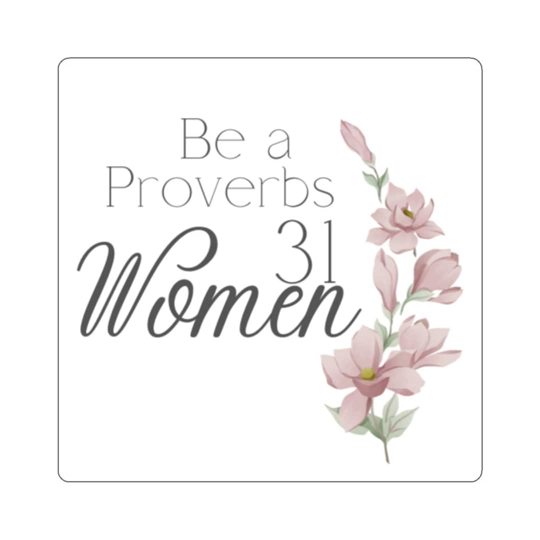 Proverbs 31 Sticker - Etsy