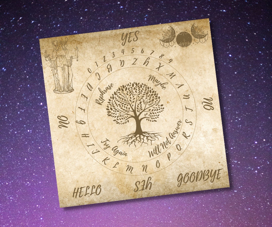 Hecate Pendulum/dowsing Board for Divination | High Resolution PDF ...