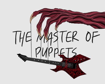 Metallica Master of Puppets Svg - Etsy
