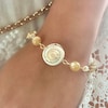 Unique Shell Arm Cuff Mermaid Aesthetic Seashell Charm Arm Cuff Crystal ...